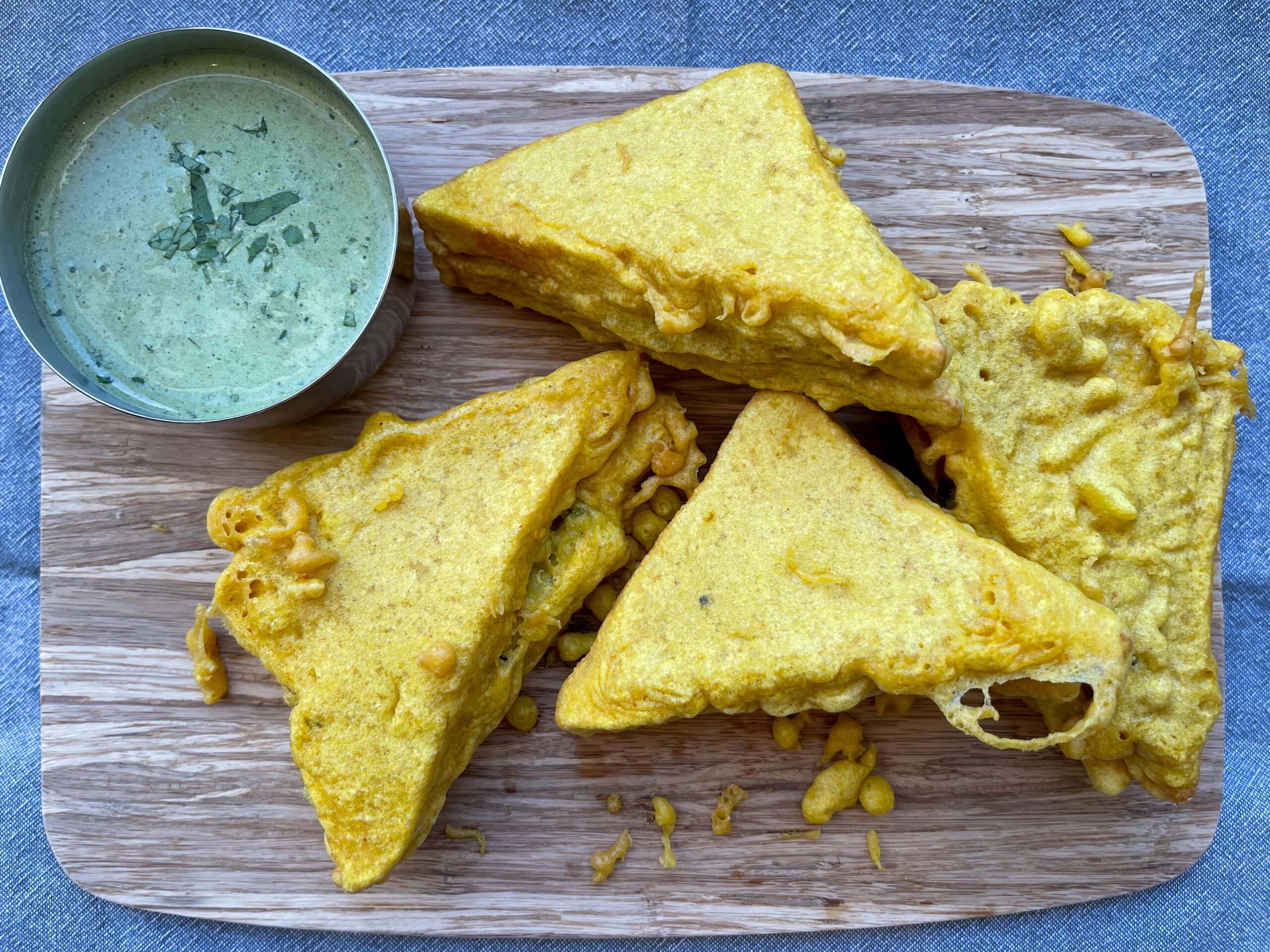 Bread Pakoda | Indian Recipes | Maunika Gowardhan