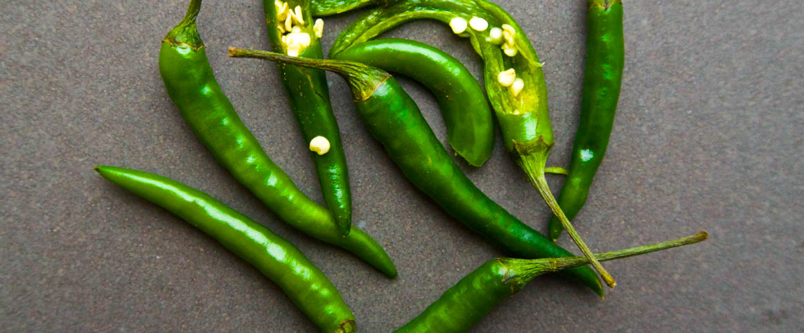 Hari Mirch Green Chillies | Spices | Maunika Gowardhan