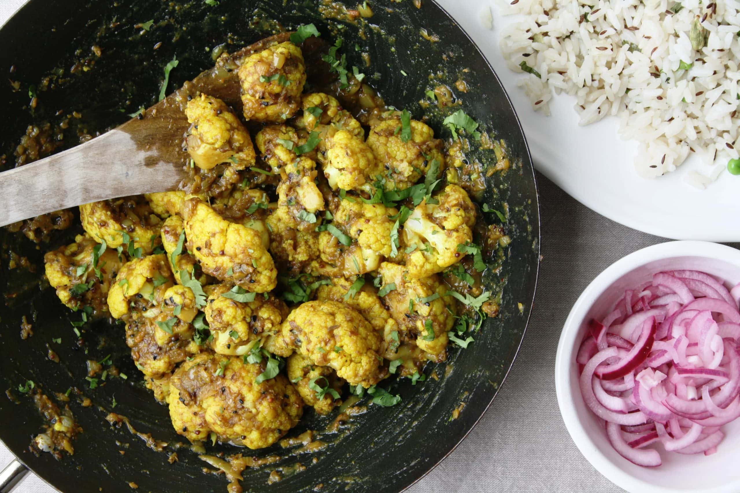 Lucknowi Achari Gobi | Indian Recipes | Maunika Gowardhan