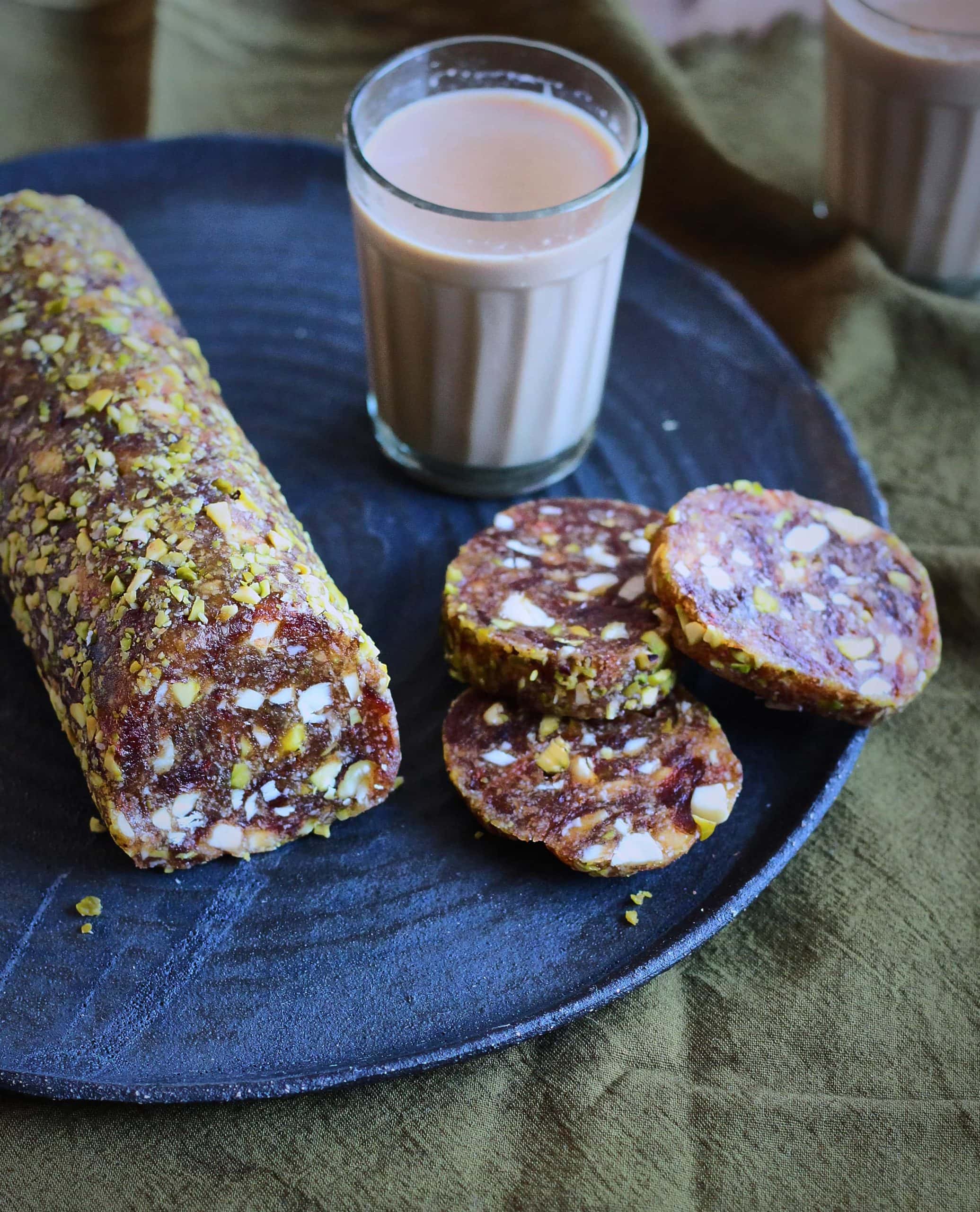 Khajoor pista roll - Maunika Gowardhan